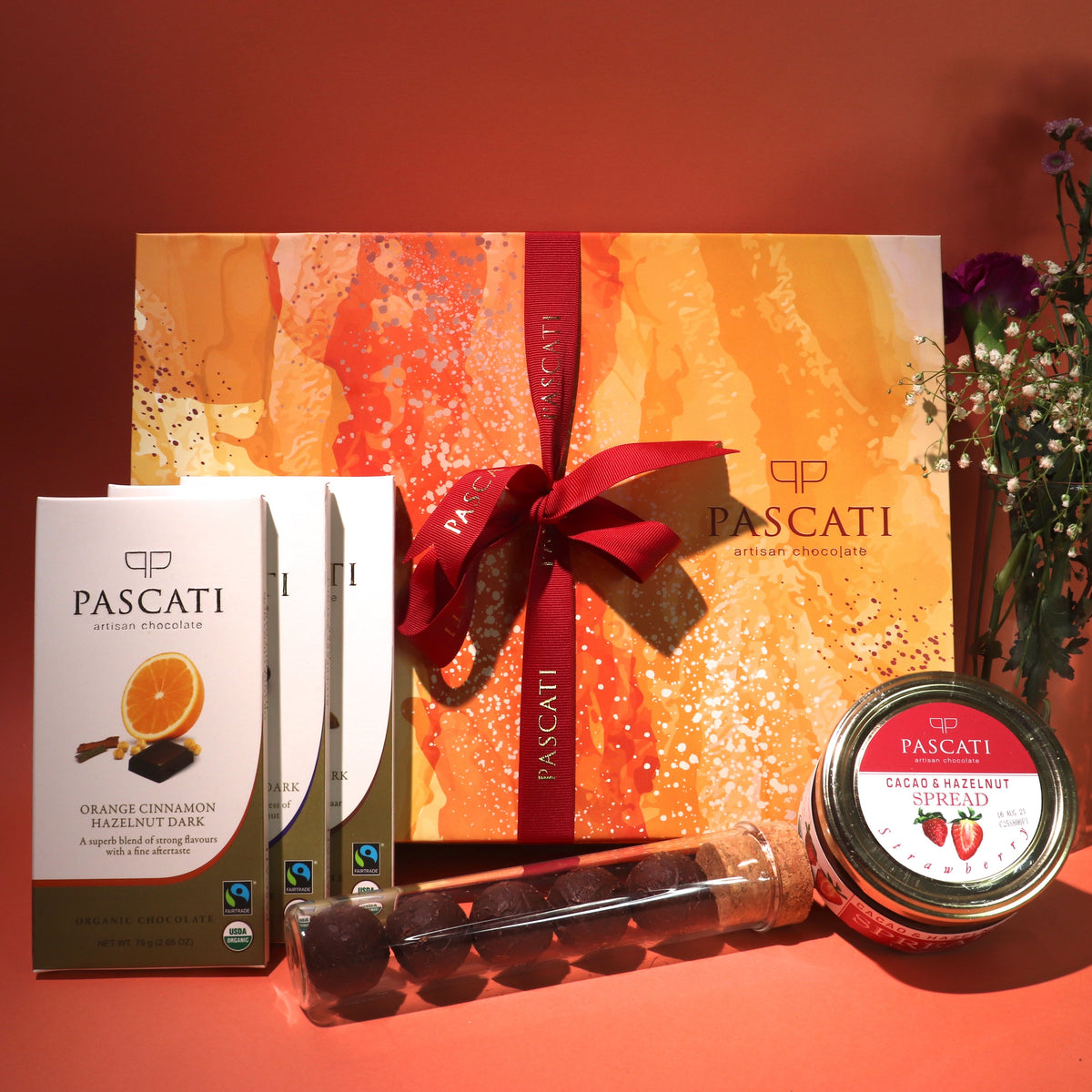 Festive Gift Hamper (Large), 490g – PASCATI, artisan chocolate